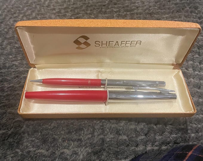 Sheaffer Lead Mechancical Pencil Set Vintage Model 202 - Etsy