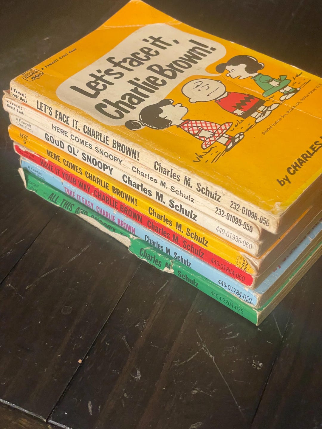 Vintage Charlie Brown Books From 1960’s 70’s Paperback Childrens Books ...