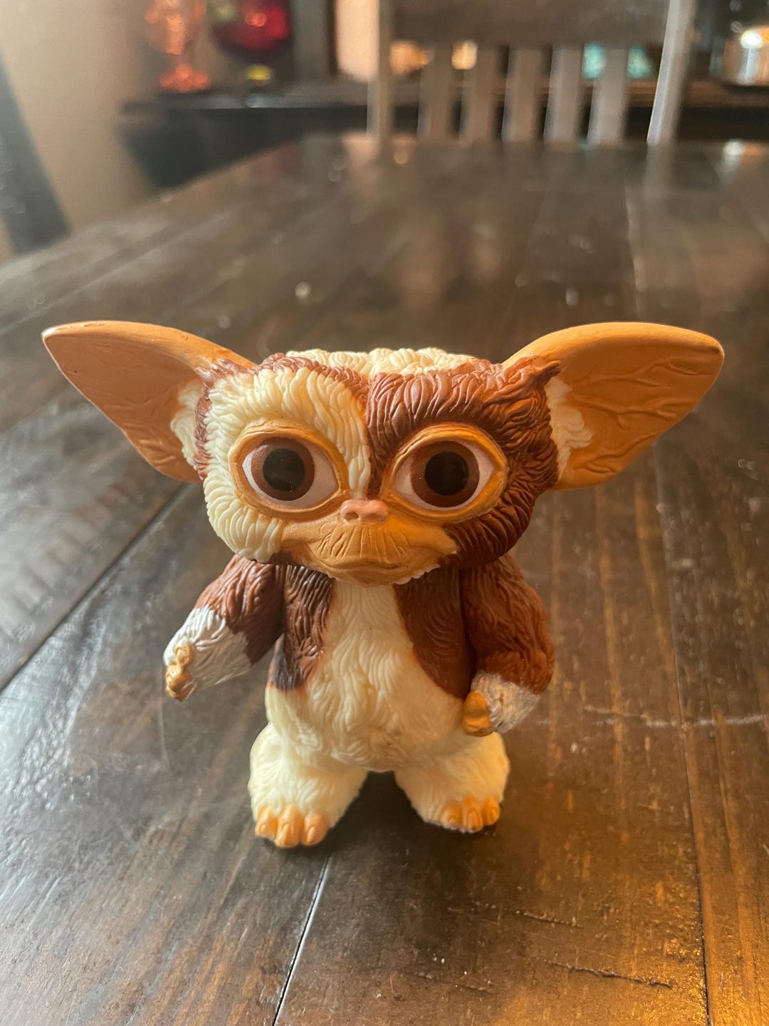 Vintage GREMLINS Gizmo Rubber Poseable Figure Toy Doll Warner Bros 1984 ...