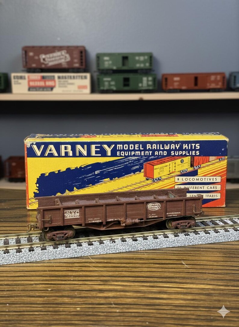 Vintage Varney HO Scale Dry Ice R-19 Liquid Carbonic Open Hopper Car W ...