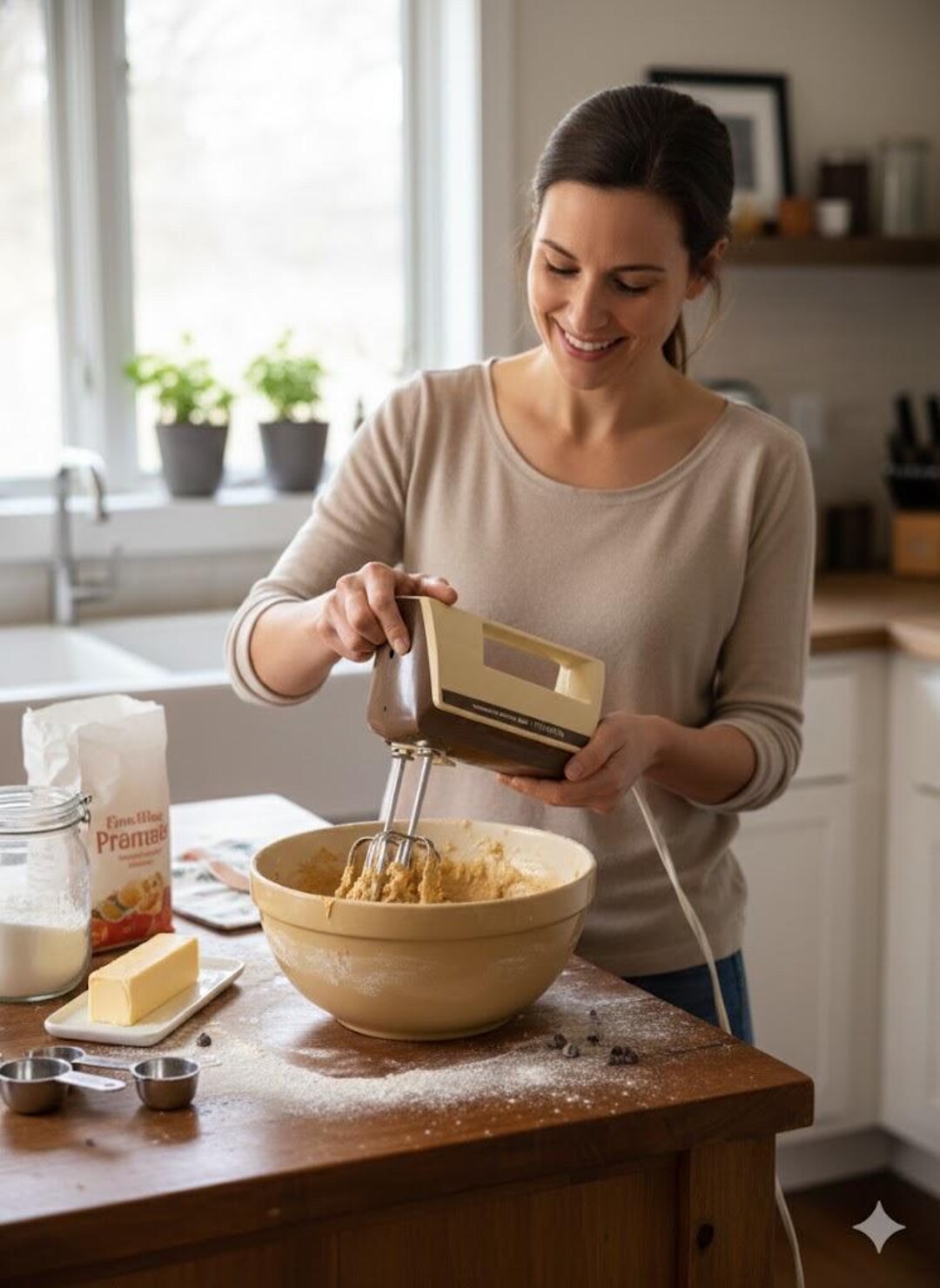 Vintage Hamilton Beach Scovill Mixette Hand Mixer – 1970s Retro Kitchen ...