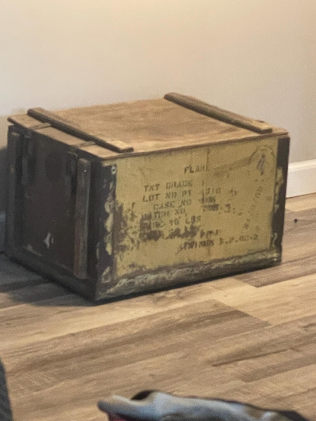 Antique Dynamite Crate Tnt Box Wooden Storage Bin Grade 1 Explosives - Etsy