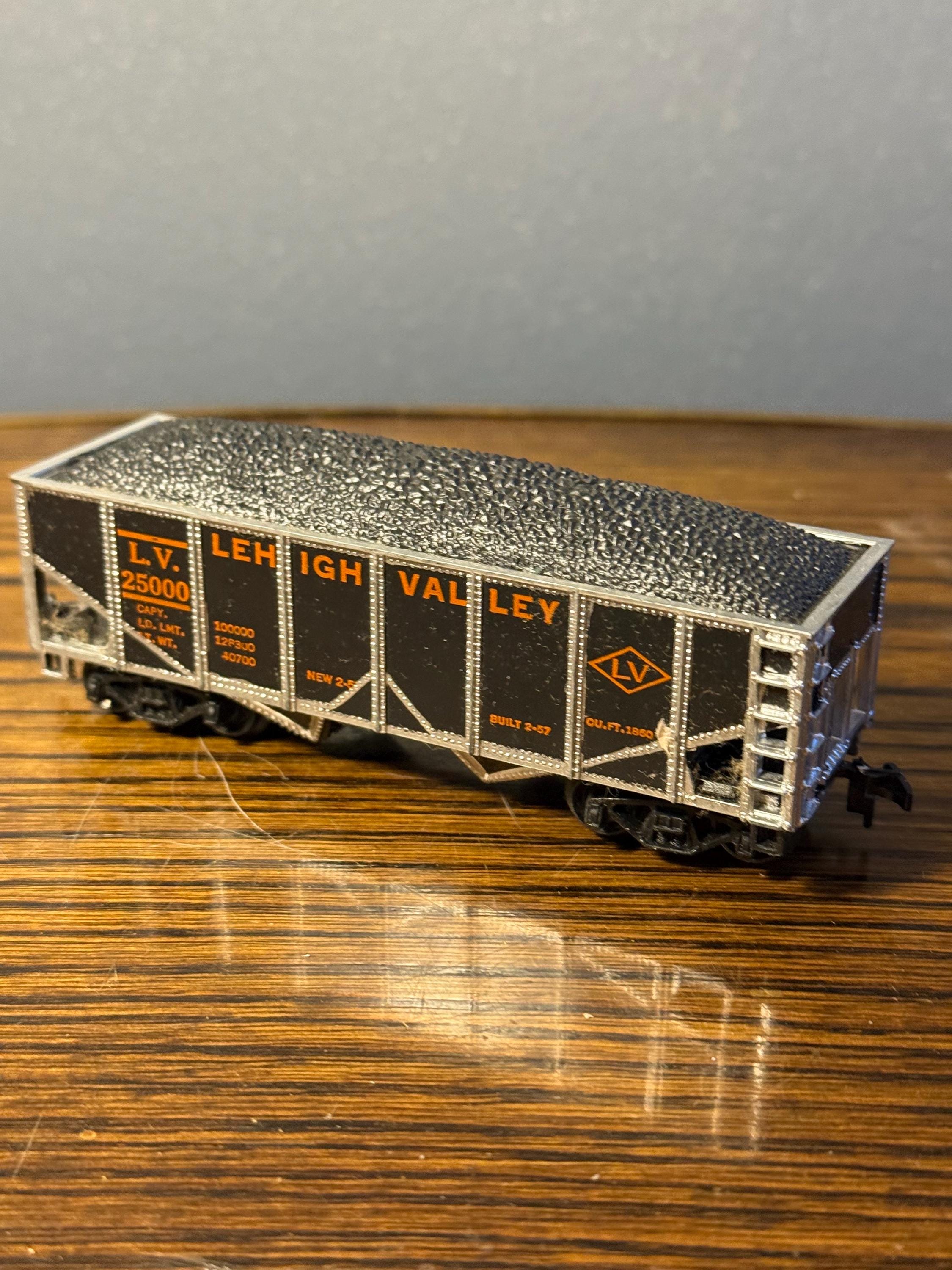 Vintage Marx HO Scale Lehigh Valley Hopper Car W Original Box | 1960s ...