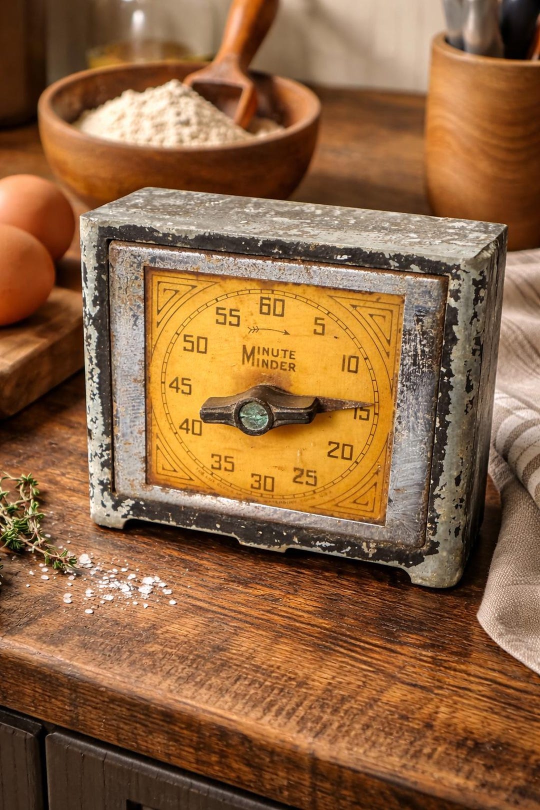 Vintage Lux Minute Minder Kitchen Timer Art Deco 1930s - Etsy