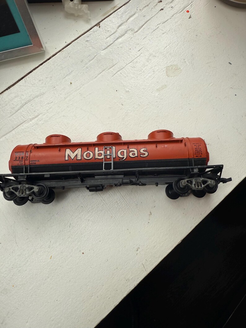 Vintage HO Scale Mobilgas Tank Car Mobil Gas Railroad Oil Train Car - Etsy