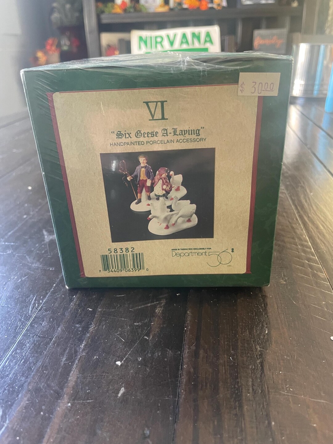 Department 56 Twelve Days of Dickens Village VI Six Geese A-laying, 5 ...