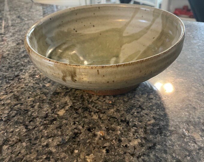 Vintage Stoneware Marble Glazed Pottery From 1983 Signed by Mariles - Etsy