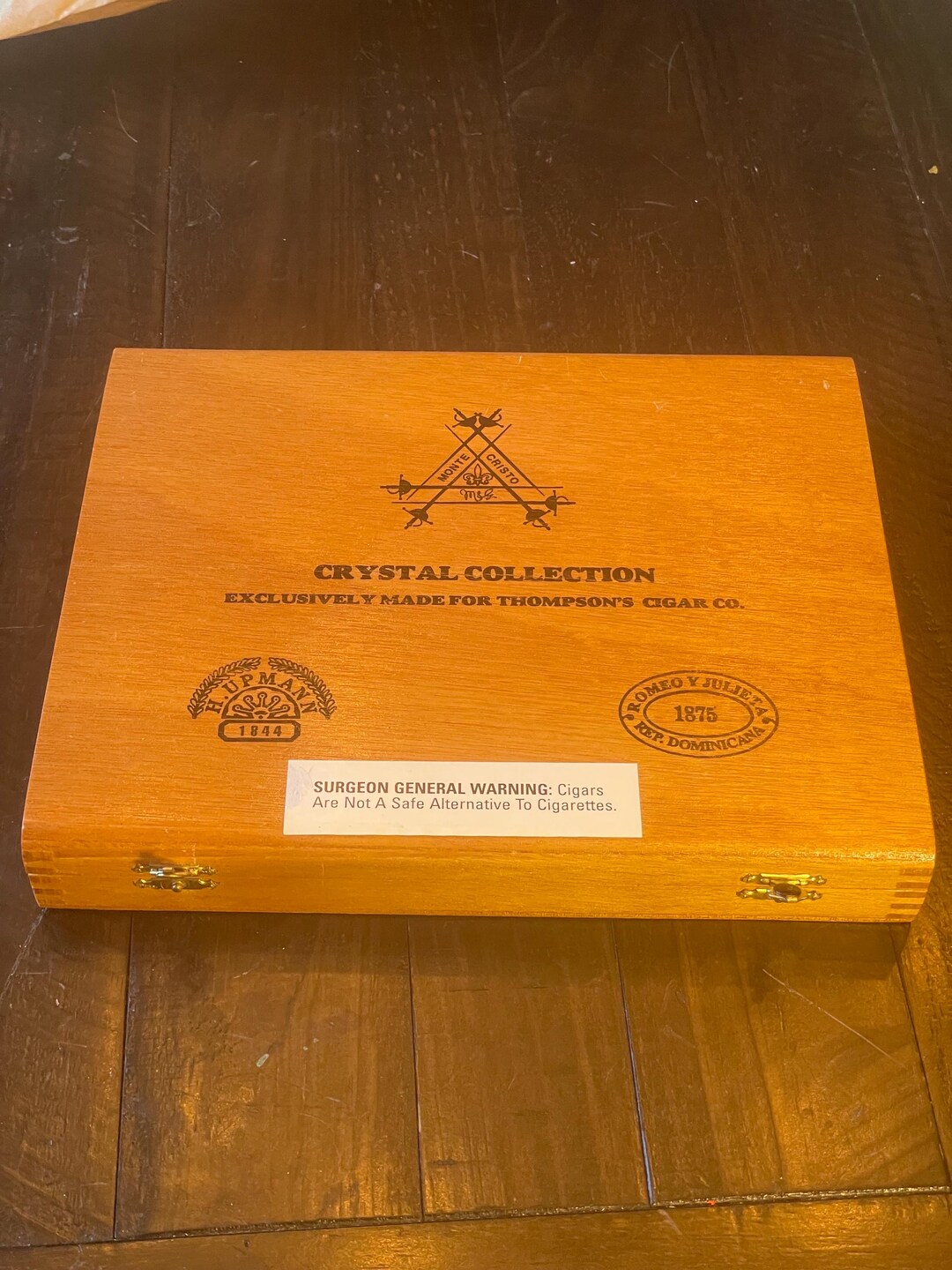 Crystal Collection Empty Cigar Box - Etsy