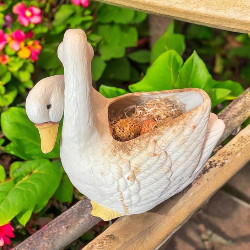 Goose Planter - Etsy