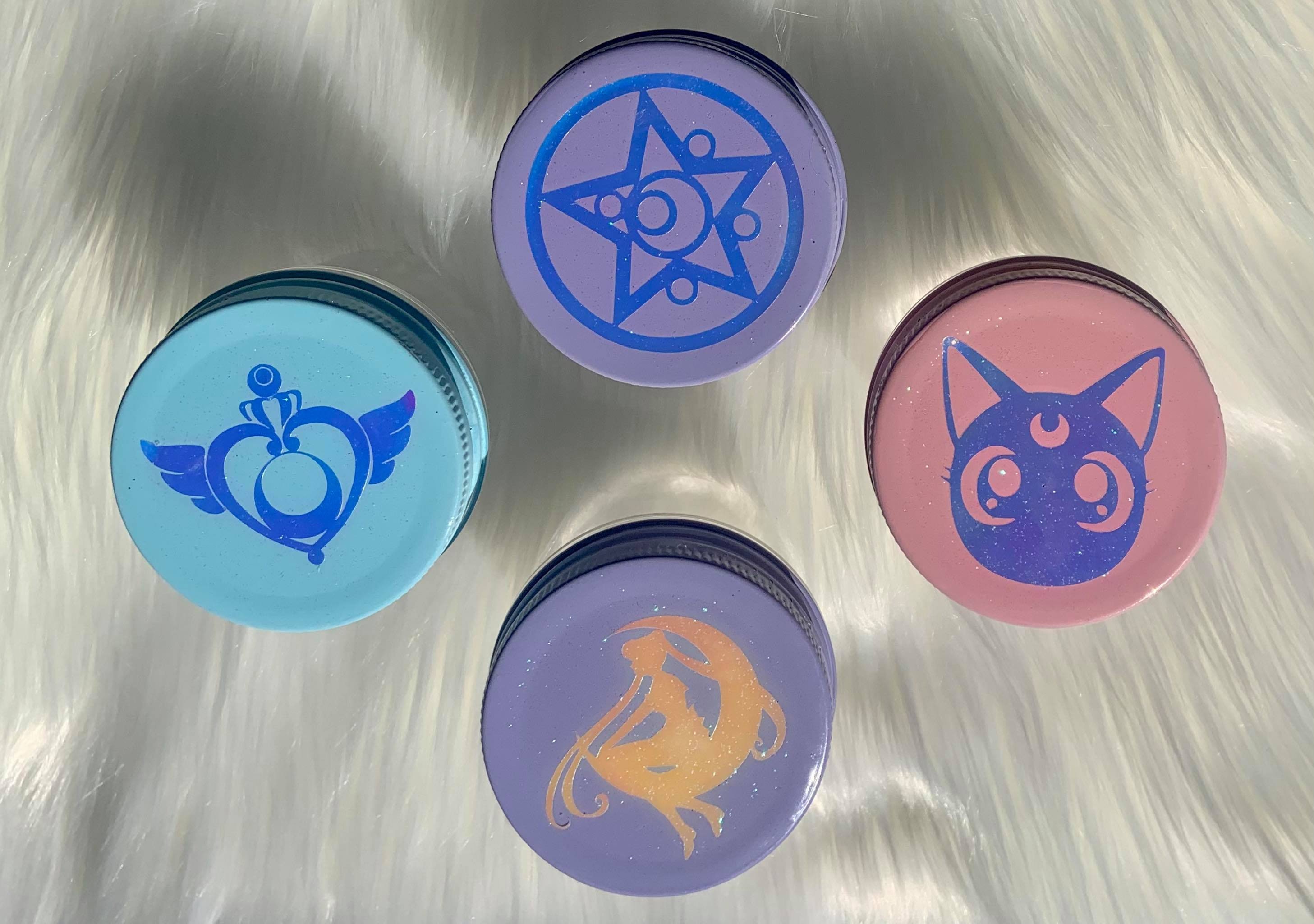 Sailor Moon Jar Stash Jar Sailor Moon Luna Jars | Etsy