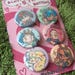 Alien Stage Holographic Pin Buttons | Rabbit AU - Etsy