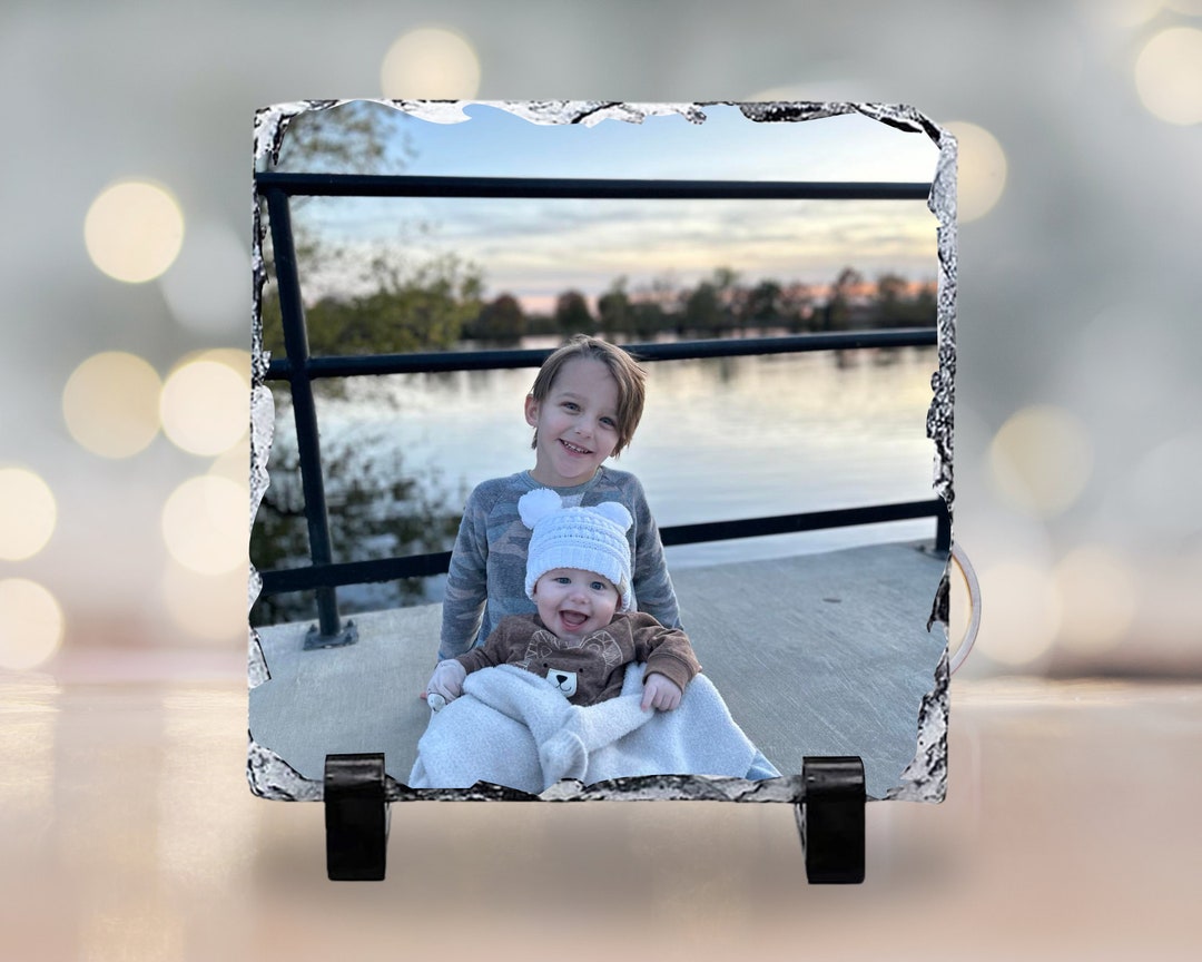 Custom Designed Slate Picture Frame - Etsy