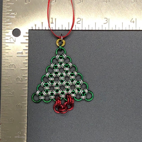 Ornaments & Accents Home & Living Multi-Colored Lights Chainmaille ...