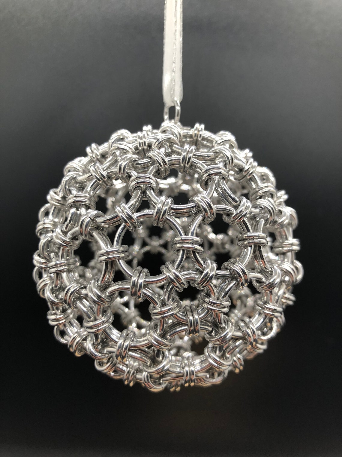 Baseball Chain Maille Tutorial (chainmail Kit/material Pack Sold ...