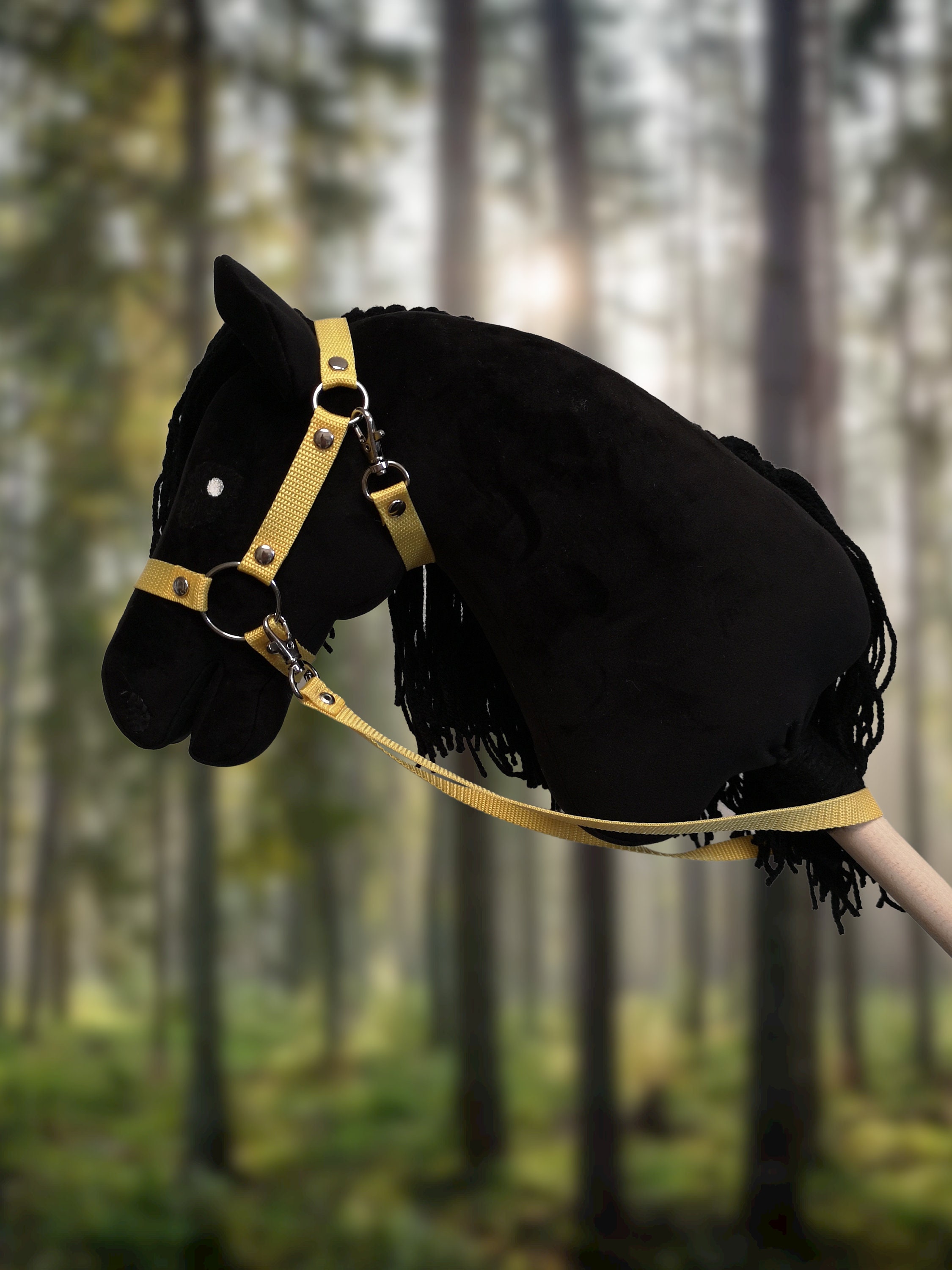 Hobby Horse noir Black Color With Black Mane and - Etsy