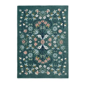 New Authentic Traditional Multi Colored Floral Rug by La Redout Woolen ...