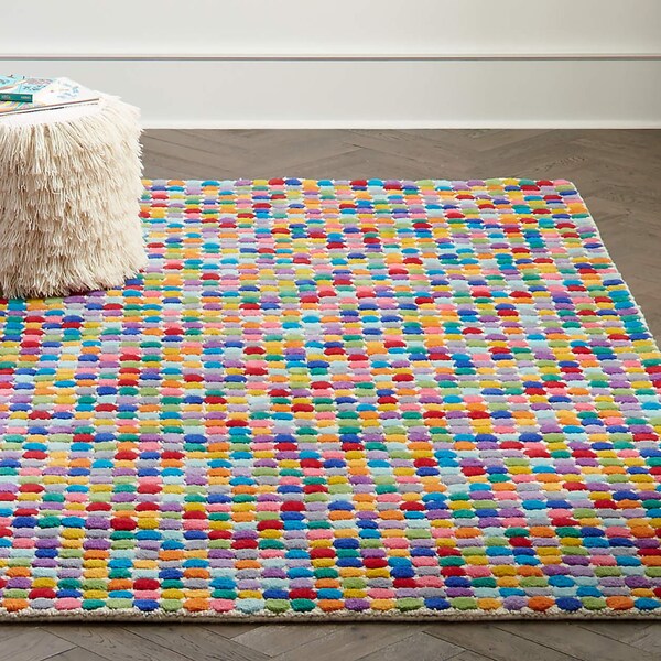 Polka Dot Rug - Etsy