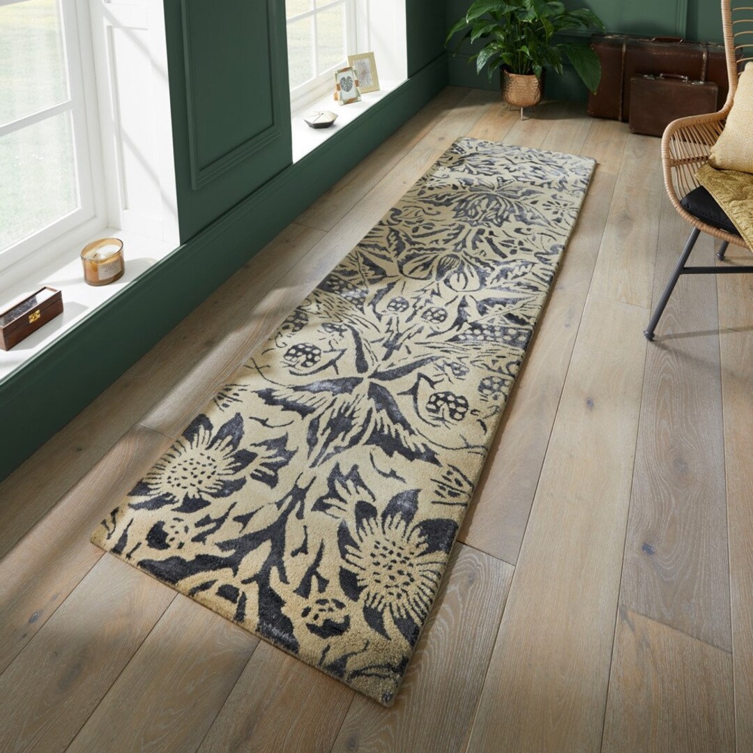 Rug Runner, for Hallway, Wool Area Rug, Hand Tufted, 3x8, 3x10, 3x15 ...