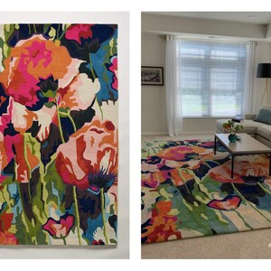 Pink Color Rug for Living Room, Bedroom, Kids Room, 5x7, 5x8, 6x8, 6x9 ...