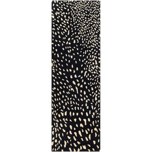 Hand Tufted Rugs Animal Print Rugs Black White Tufted Area Rugs, 4x6 ...