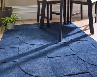 Persian Wool Rug Green Tufted Area 8x10 5x8 6x9 9x12 - Etsy