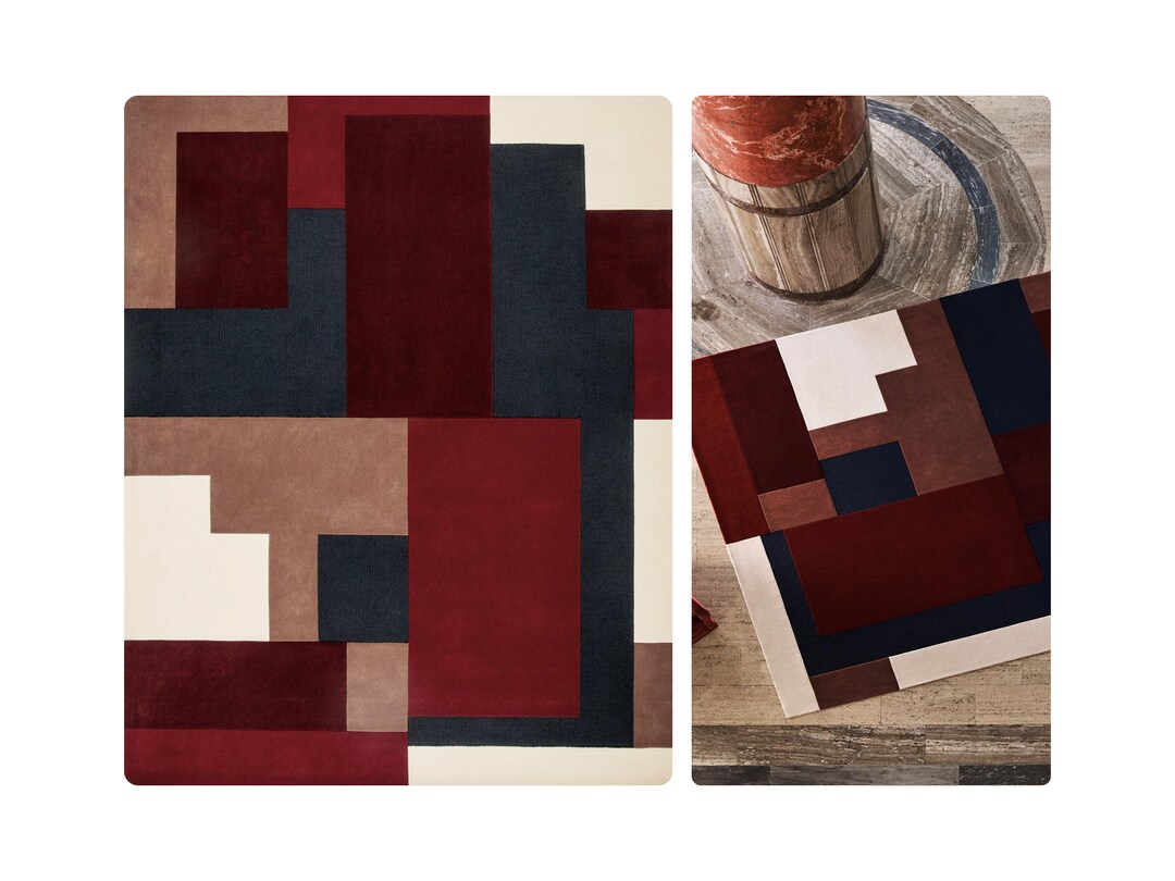 Multicolro Rugs for Living Room Bedroom 5x7, 5x8, 6x8, 7x9 Geometric ...