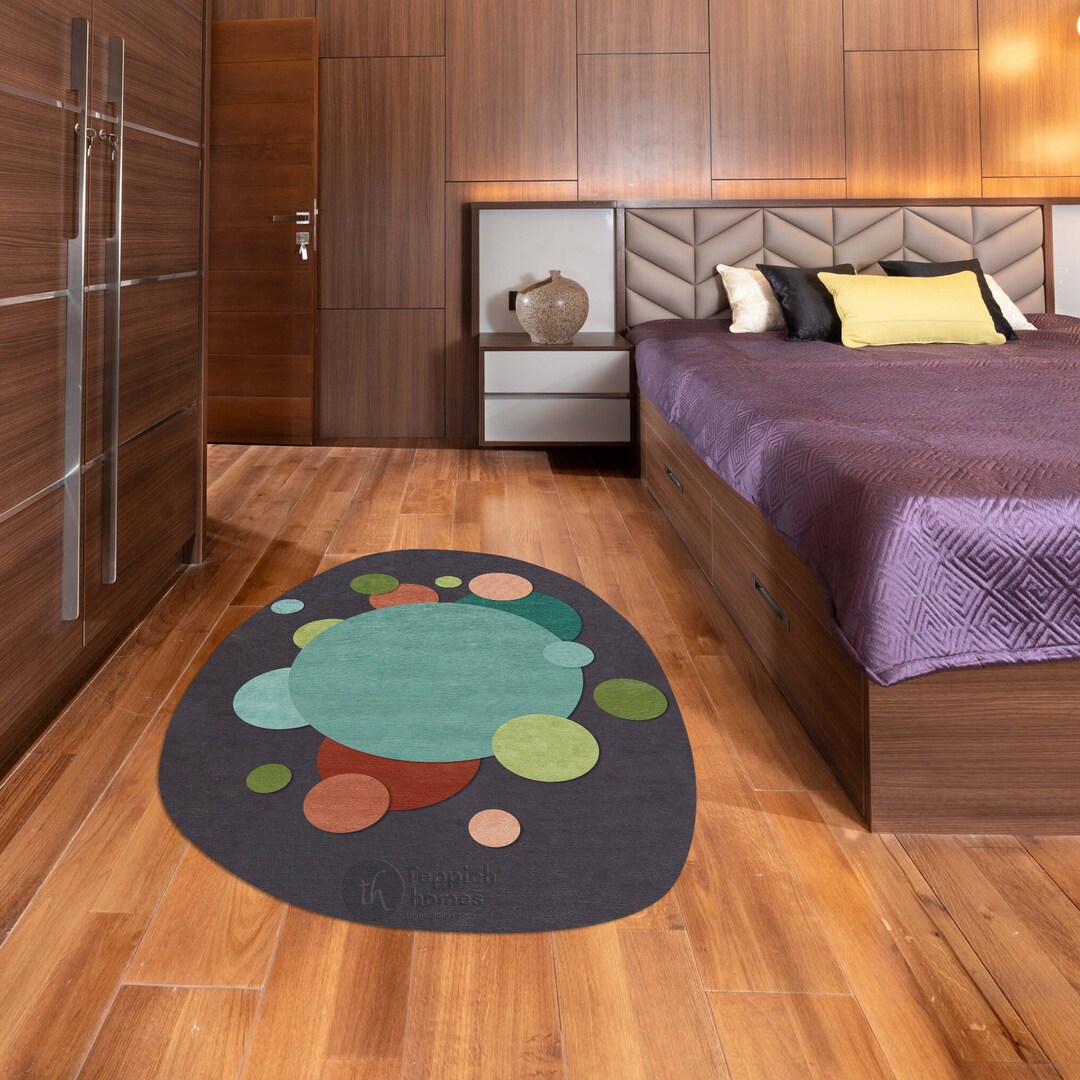 Oval Rug 5x7, 8x10, 8x11, 9x13 Hand Tufted Oval Wool Area Rug Floor ...