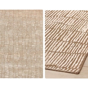 Hand Knotted Rugs Lasya Silk, Wool Rug, 8x10, 8x11, 9x10, 9x12 Abstract ...