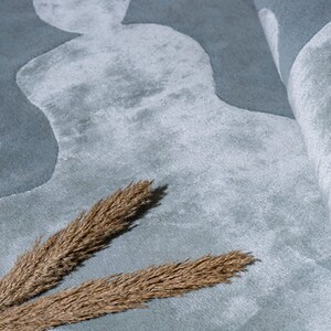 Grey 16x16 Round Rug Hand Tufted Handmade Rug 8x8, 9x9, 10x10 Wool ...