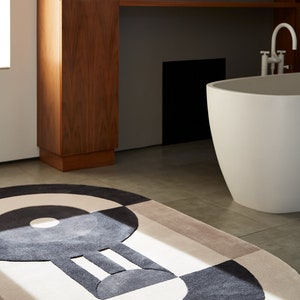 Oval Rug 6x9 Tufted Rug Rugs Area Rugs Oval Rugs Living Room Rugs 5x8 ...