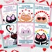 Printable Cat Valentine's Day Cards for Kids, Funny Animal Pun ...