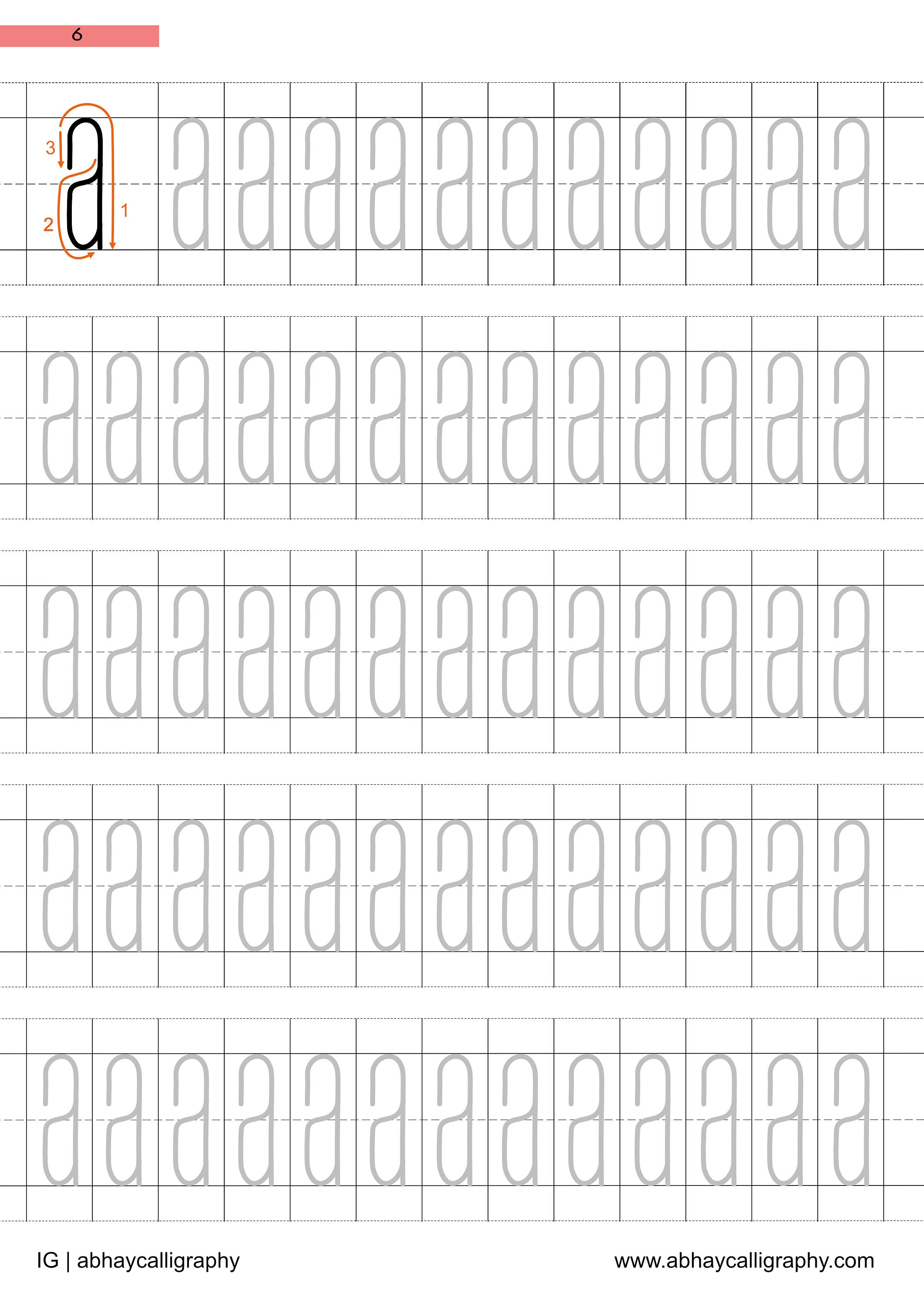 Monoline Calligraphy Workbook - Etsy