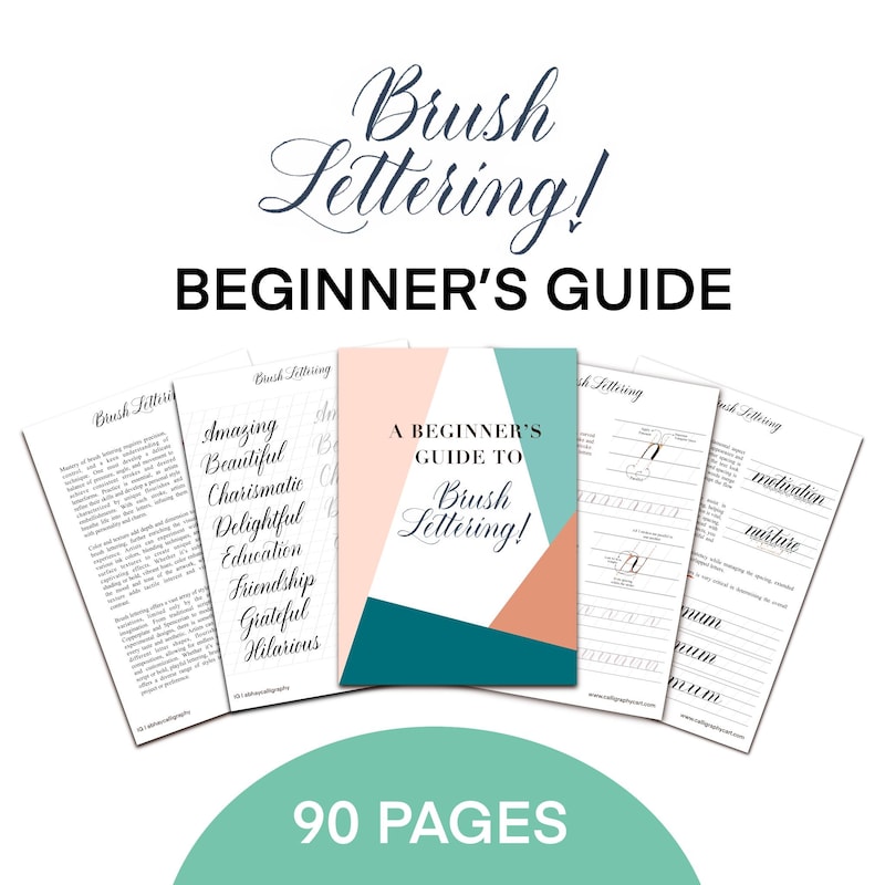 Calligraphy Handmade Book - Etsy