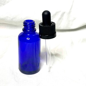 30ml Cobalt Blue Dropper Bottles, Child Resistant, 20 Pack - Etsy