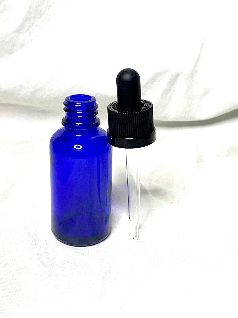 30ml Cobalt Blue Dropper Bottles, Child Resistant, 20 Pack - Etsy