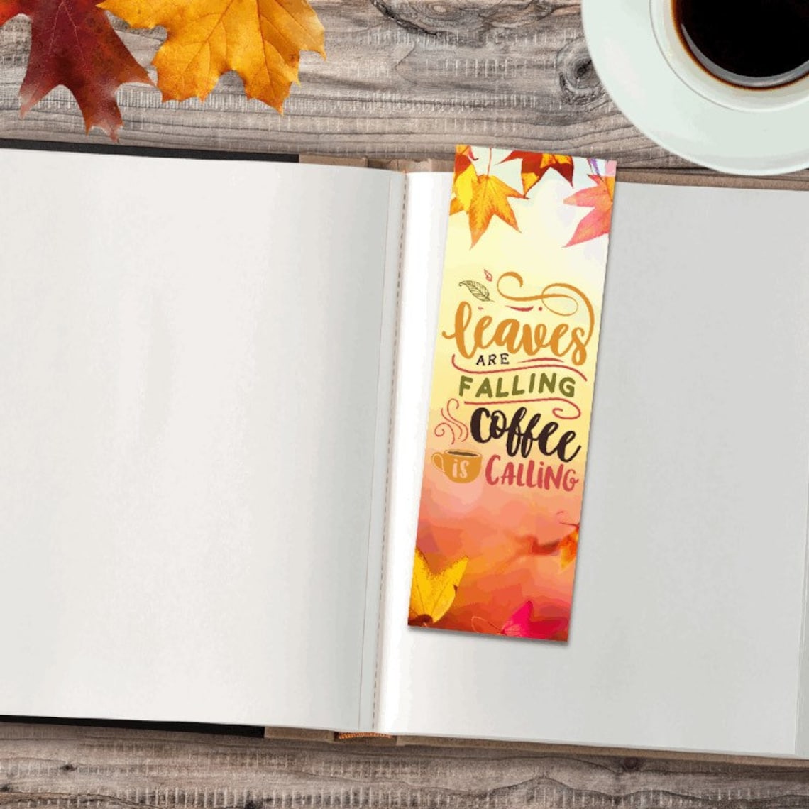Printable Fall Bookmarks Autumn Bookmarks Fall (Instant Download) - Etsy