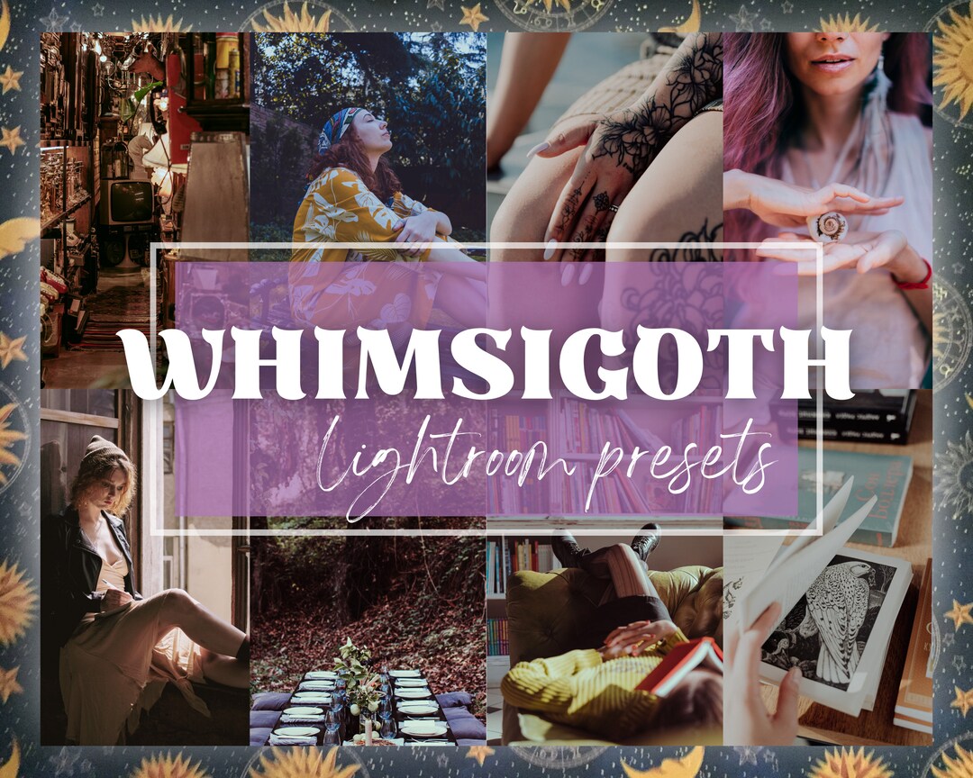 Whimsigoth Lightroom Presets | Tiktok Aesthetic Trend | Presets for ...