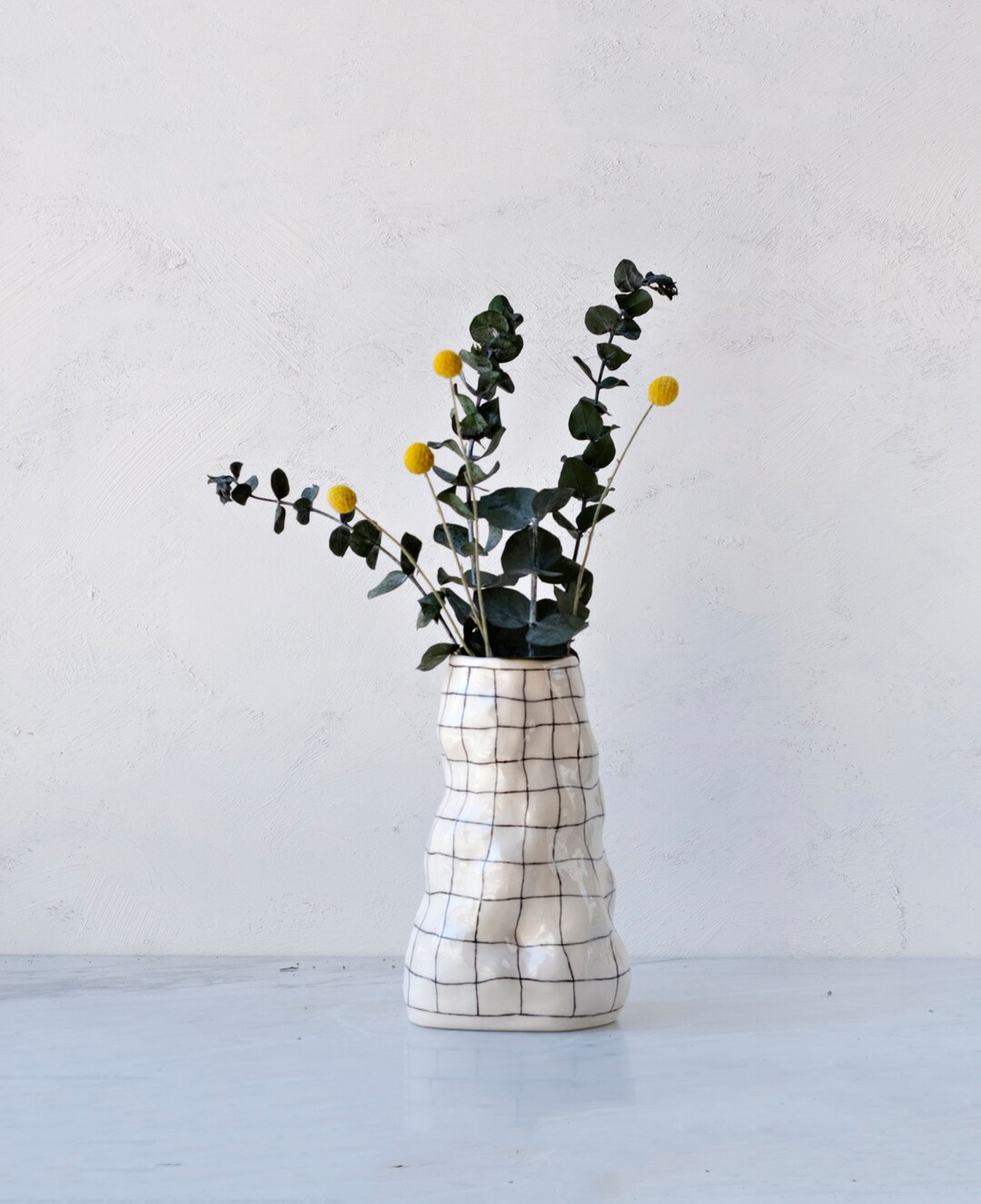 Unique Ceramic Vase for Flower Arrangements / Contemporary Vase / Hygge ...