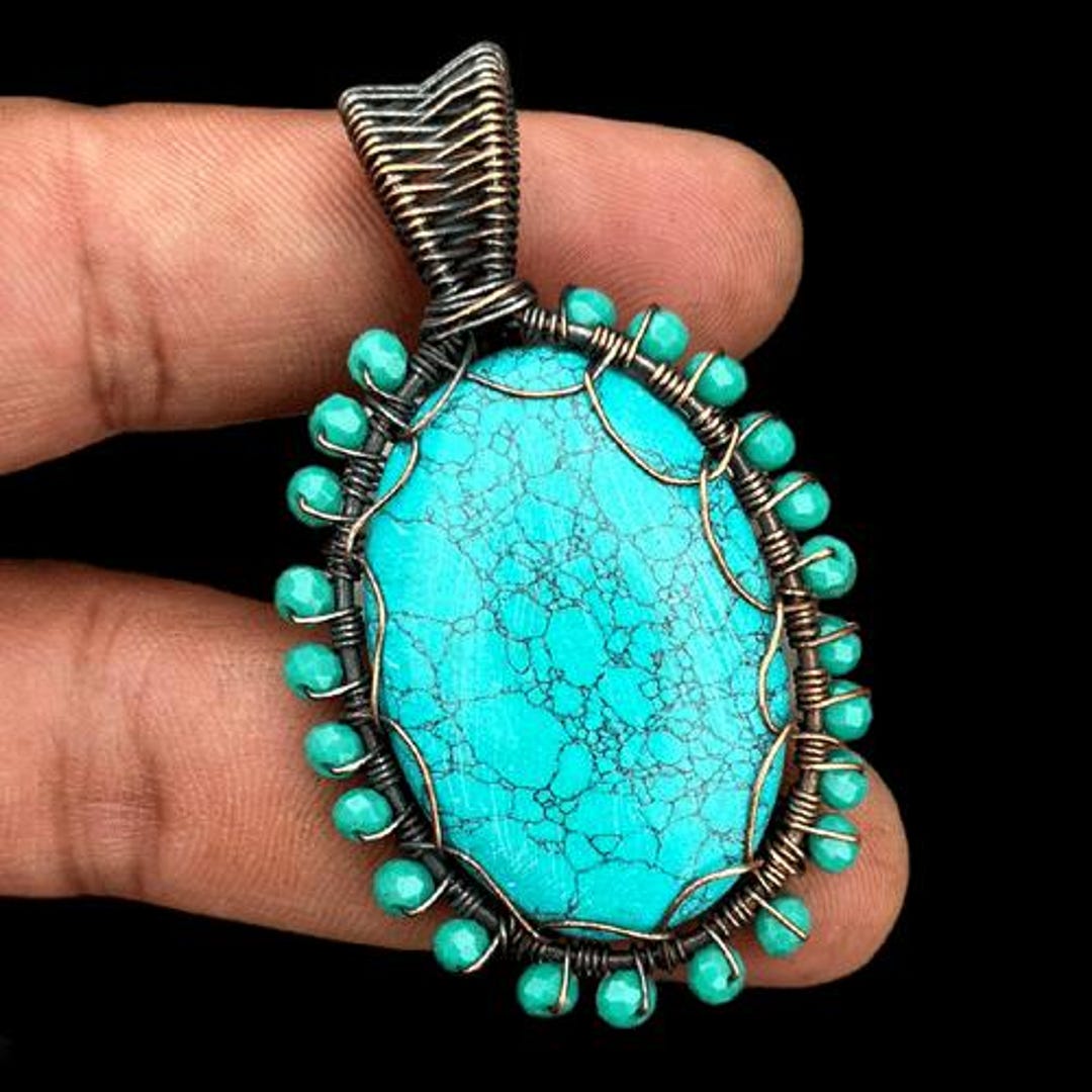 Turquoise Necklaces/turquoise Pendants/handcrafted Turquoise Jewelry ...
