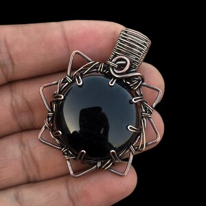 Beautiful Onex Pendant Copper Pendant. Wire Wrapped Pendant. Handmade ...