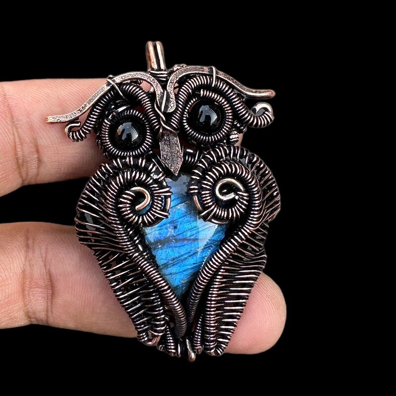 Wire Owl - Etsy