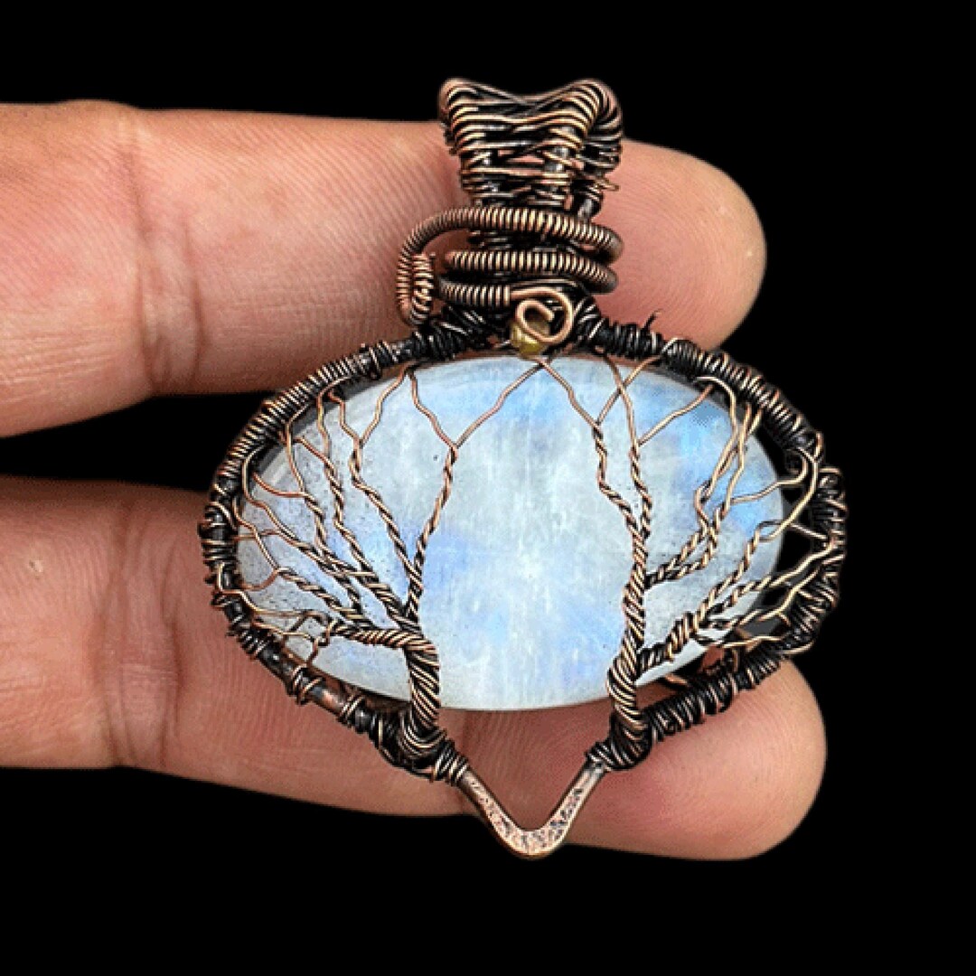 Christmas Gift Moonstone Handmade Jewelry Necklace Dainty/ Mother's Day ...