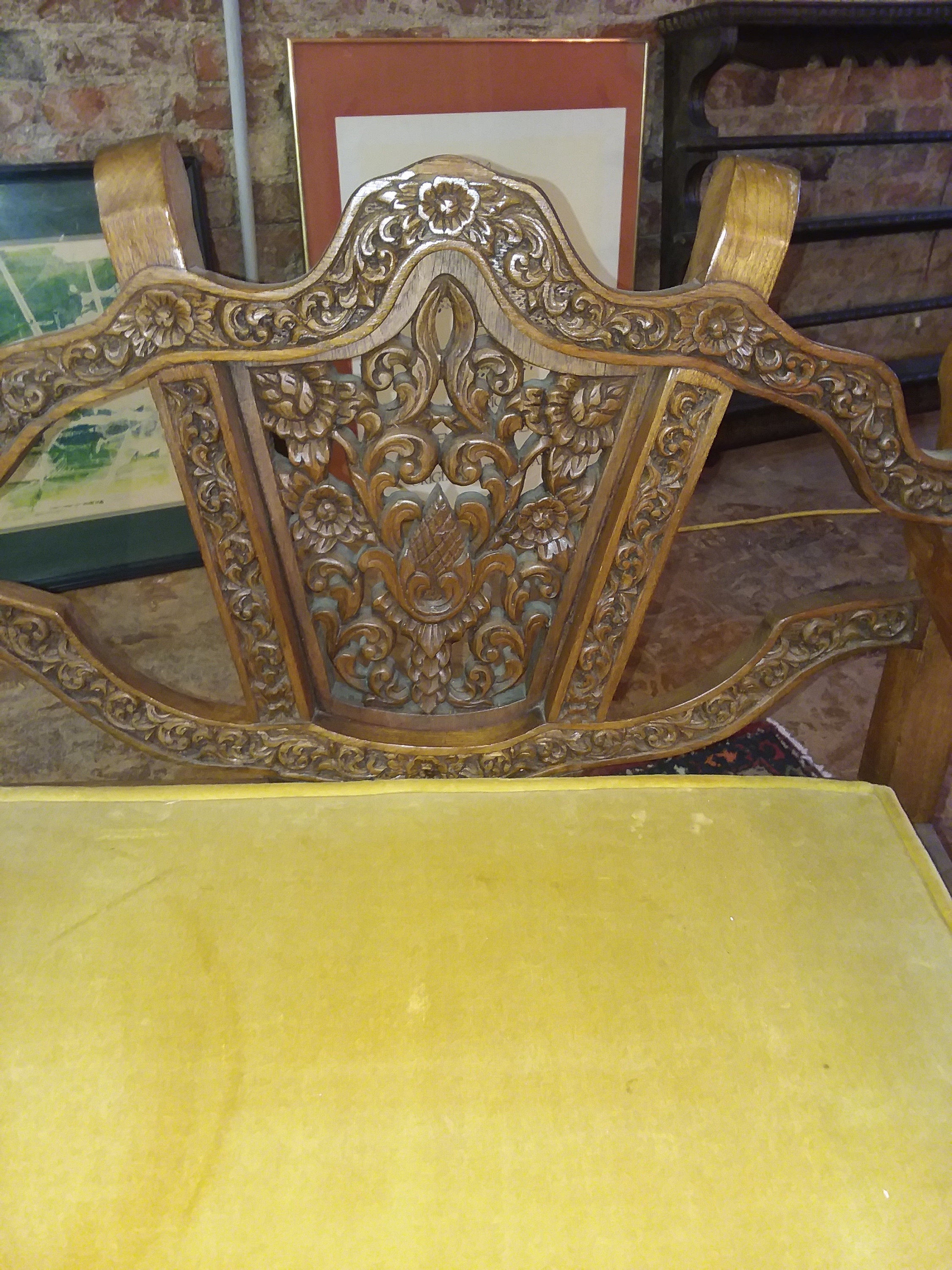 Pair of Asian Throne Chairs 1950's 1960's - Etsy