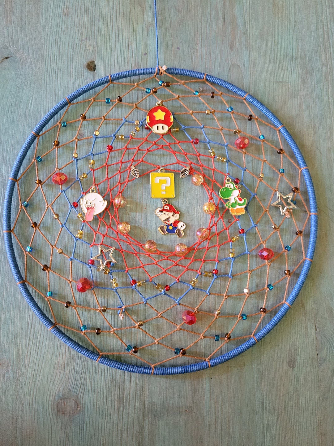 Mario & Power-up Block Dreamcatcher - Etsy