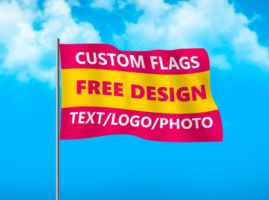 Customized Flag Custom Flag Polyester Double Sided Advertising ...