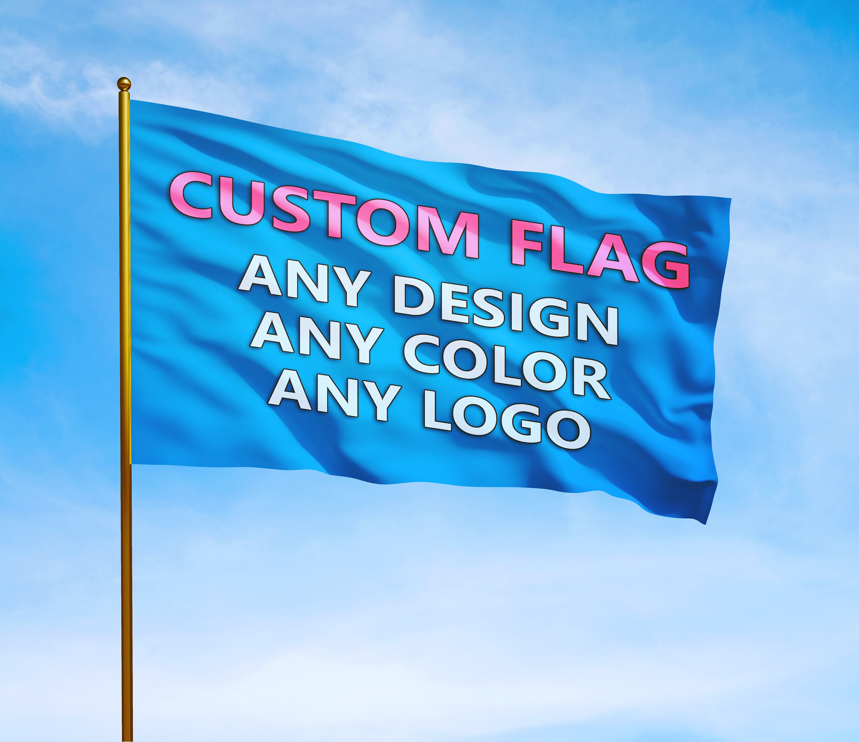 Customized Flag Custom Flag Polyester Double Sided Advertising ...