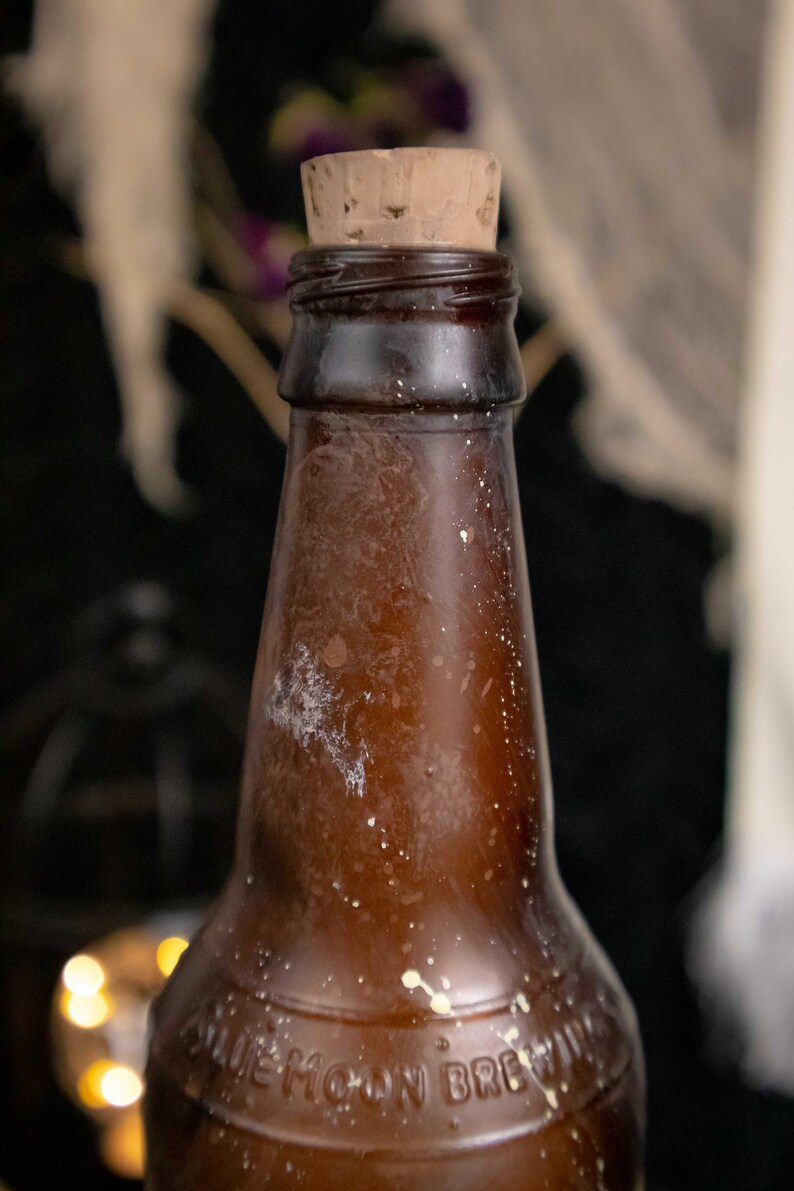 Last Scream of a Lost Soul Tall Brown Potion Bottle Decor Halloween ...