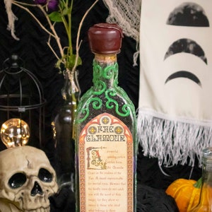 Fae Glamour Square | Potion Bottle Decor | Halloween | Renaissance ...