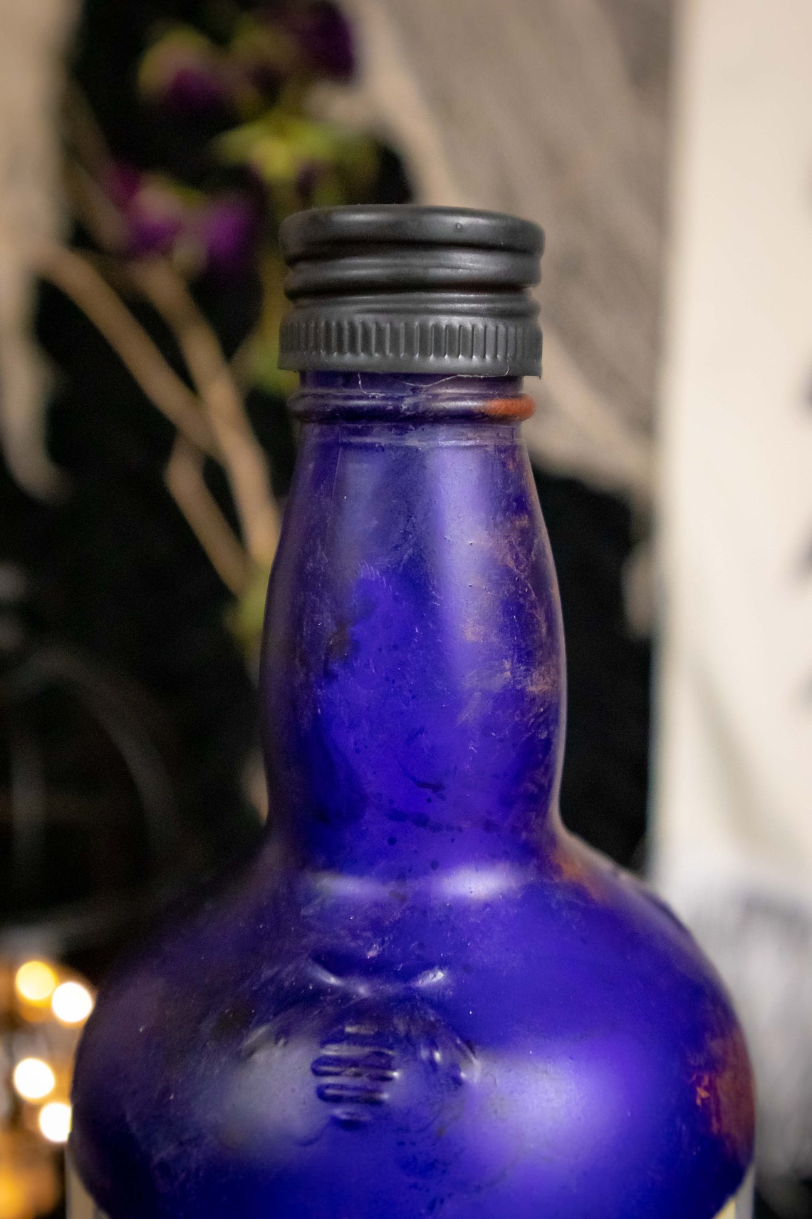 Last Scream of a Lost Soul Blue | Potion Bottle Decor | Halloween ...