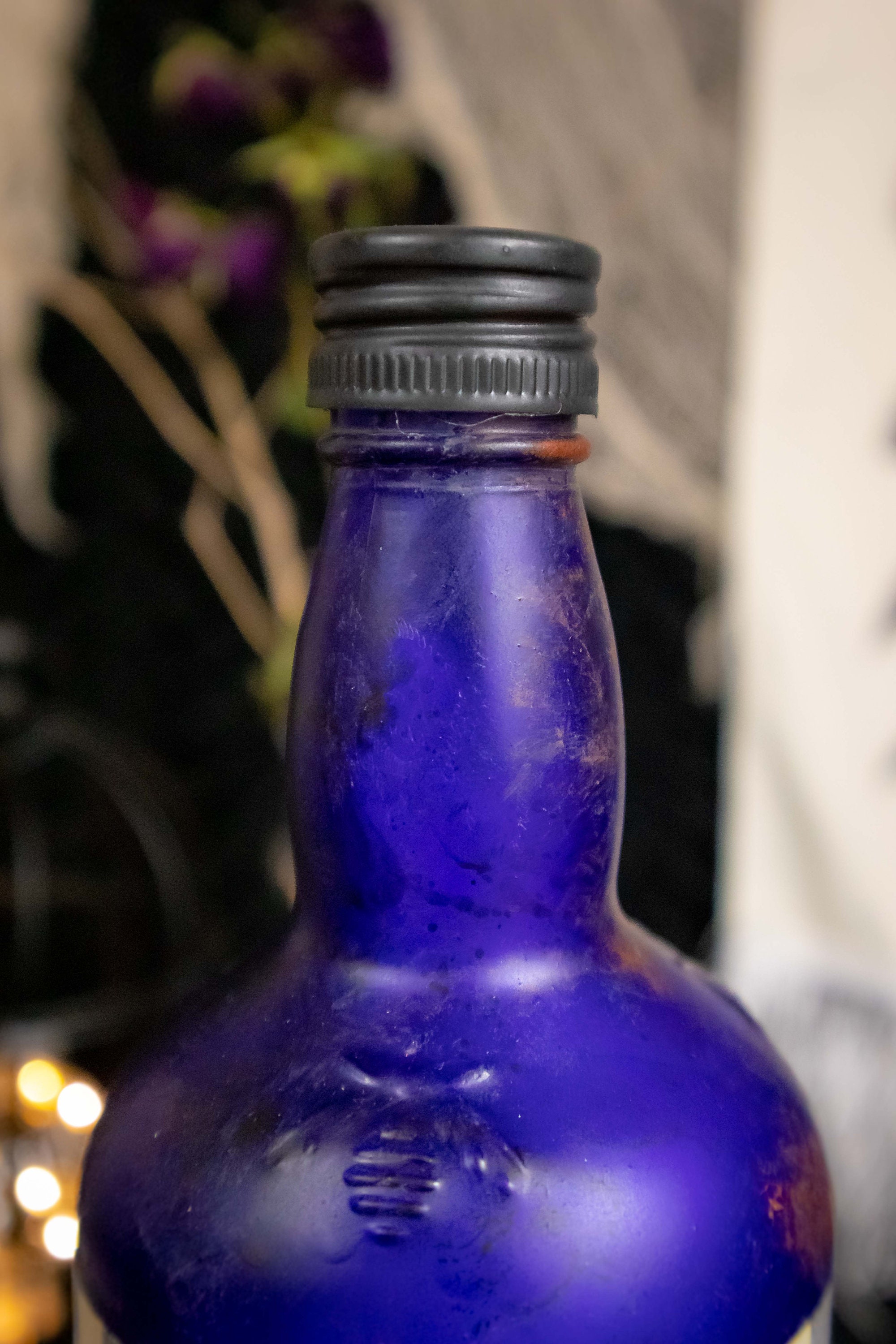 Last Scream of a Lost Soul Blue | Potion Bottle Decor | Halloween ...